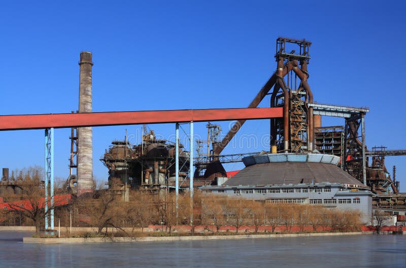 Old Iron Factory stock image. Image of famous, national - 118076151