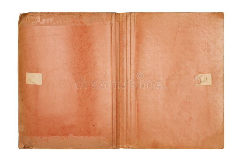 Closed File Folder with Thread Rope Binding Stock Image - Image of ...