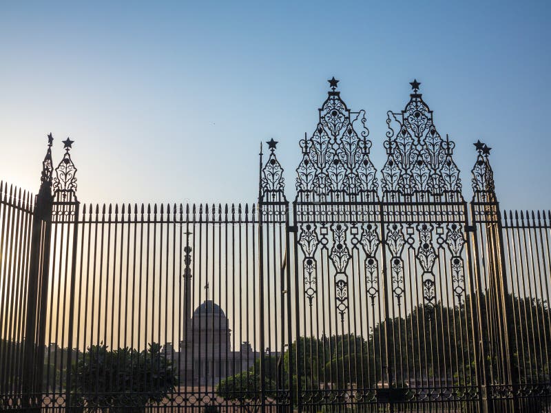 Gate on the Indian Side of Country Border at Wagah Village in Amritsar ...