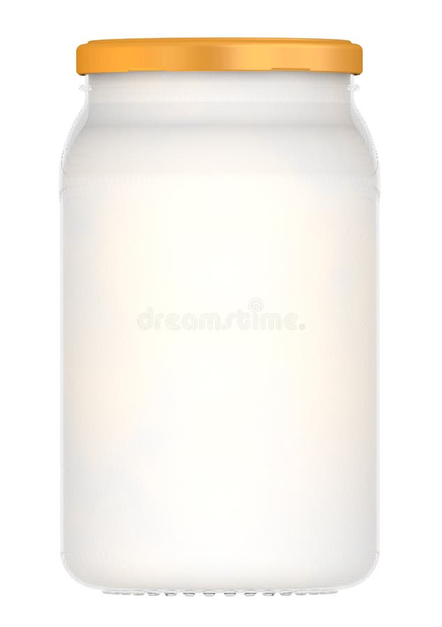 Closed glass jar stock illustration. Illustration of conservation ...