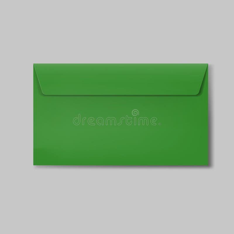Envelope stock vector. Illustration of horizontal, open - 137777623