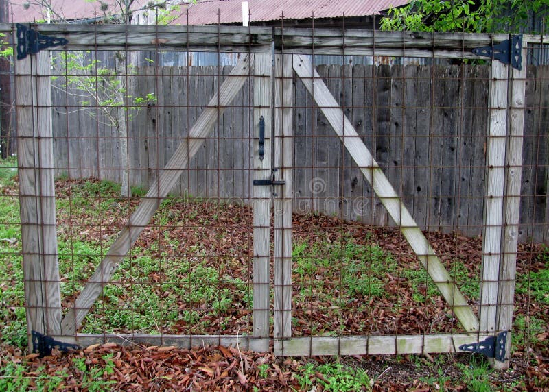 Closed grid gate stock photo. Image of garden, close - 90060840