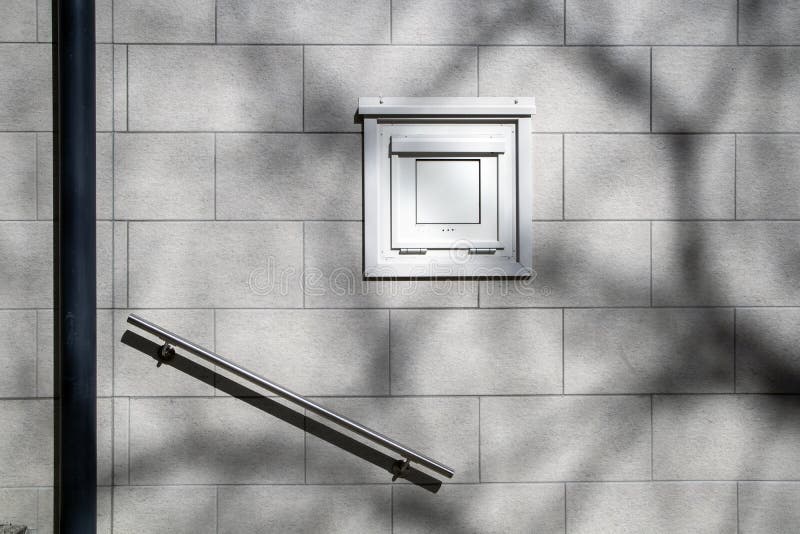 Square Hatch in a Old Brick Wall Stock Photo - Image of small, aged ...