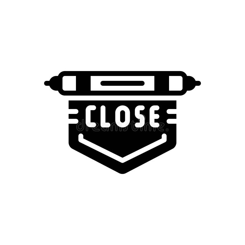 Closed Down Sign Stock Illustrations – 1,435 Closed Down Sign Stock ...