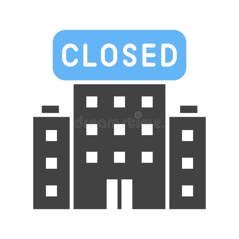 Closed icon vector image. stock vector. Illustration of closed - 294900066