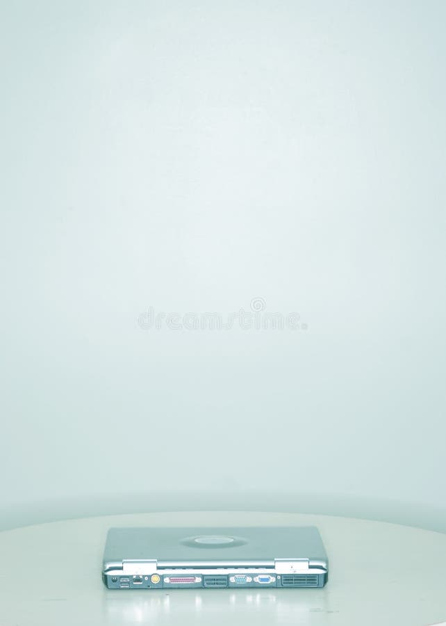 Closed Laptop stock image. Image of closed, back, electronics - 2383955