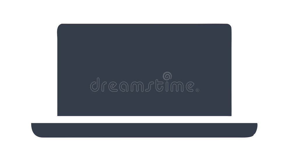 Closed Laptop Computer, Portable Tech Device, Vector Design Generative ...