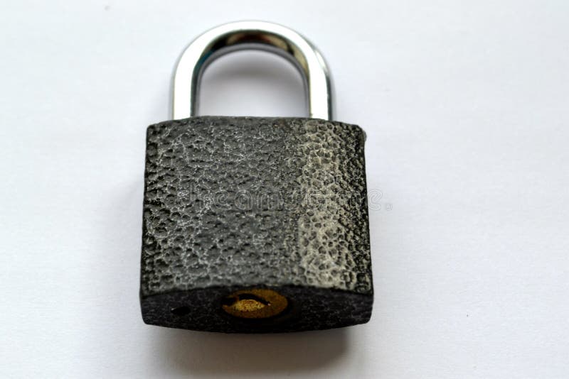 Closed lock 3 stock image. Image of lock, screwdriver - 87593607