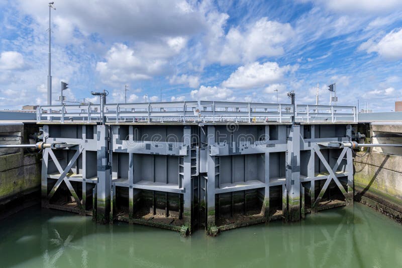 Lock gate stock image. Image of closed, outside, transportation - 327304039