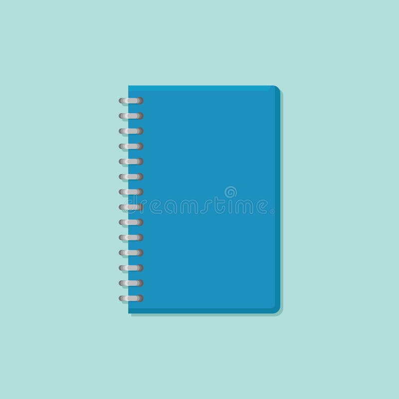 Closed Blue Notebook Stock Illustrations – 704 Closed Blue Notebook ...