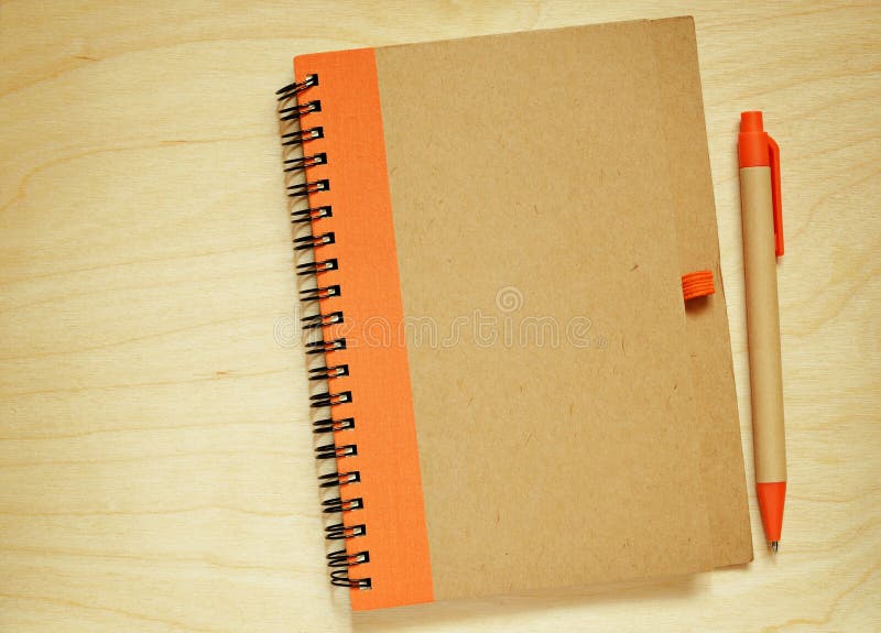 Closed notebook and a pen stock photo. Image of contemporary - 32933920
