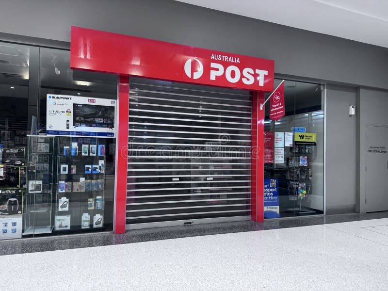 Closed Office of the Australia Post Office in a Shopping Centre in ...