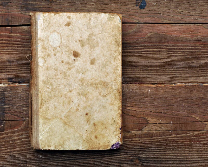 Closed old book stock image. Image of publication, closeup - 18176569