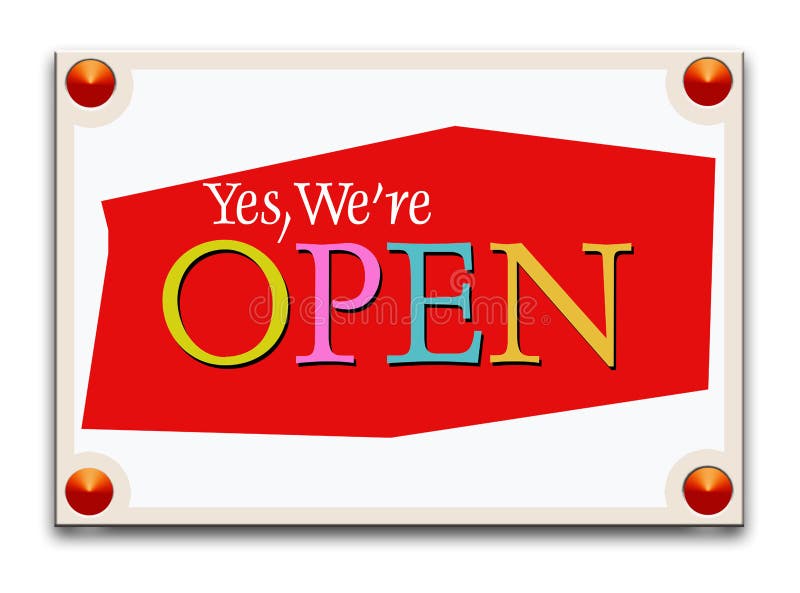 Come in were open stock vector. Illustration of information - 37507824