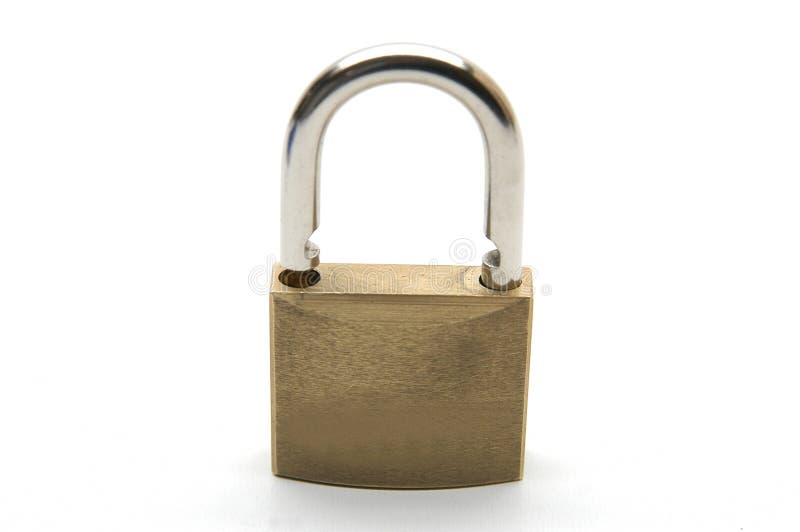 Closed padlock stock photo. Image of lock, security, shut - 129368