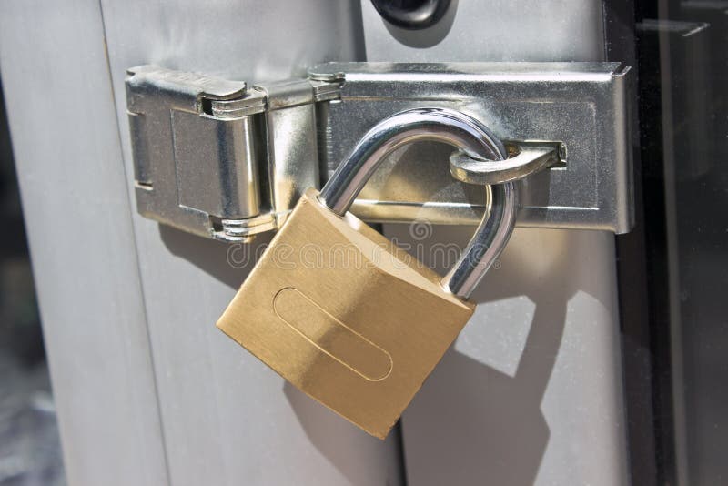 Sturdy padlock stock photo. Image of lock, secure, padlock - 33268