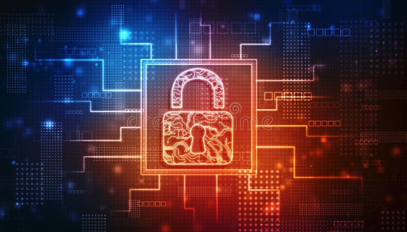 Padlock Lock System Stock Illustrations – 81,411 Padlock Lock System ...