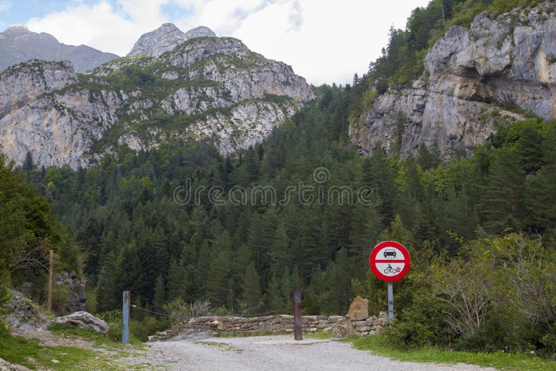 The closed path stock photo. Image of mountain, passage - 144016622