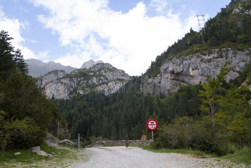 The closed path stock photo. Image of mountain, passage - 144016622