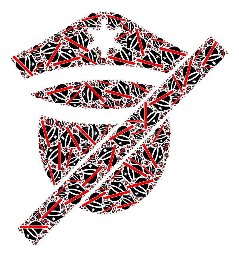 No Police Car - Vector Icon Illustration Stock Vector - Illustration of ...