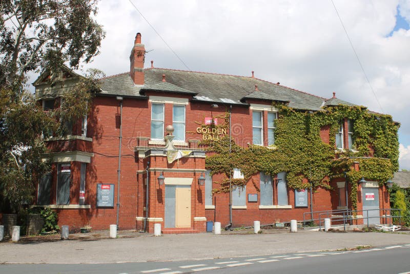 Closed Pub with Shutters Over Doors and Windows Editorial Photography ...