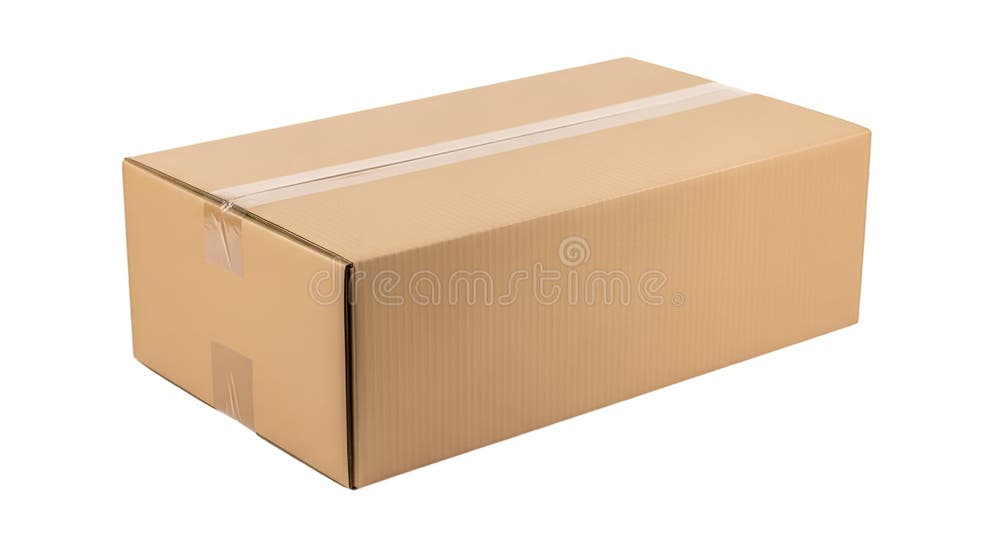 Closed Rectangular Cardboard Shipping Box Stock Illustrations – 926 ...