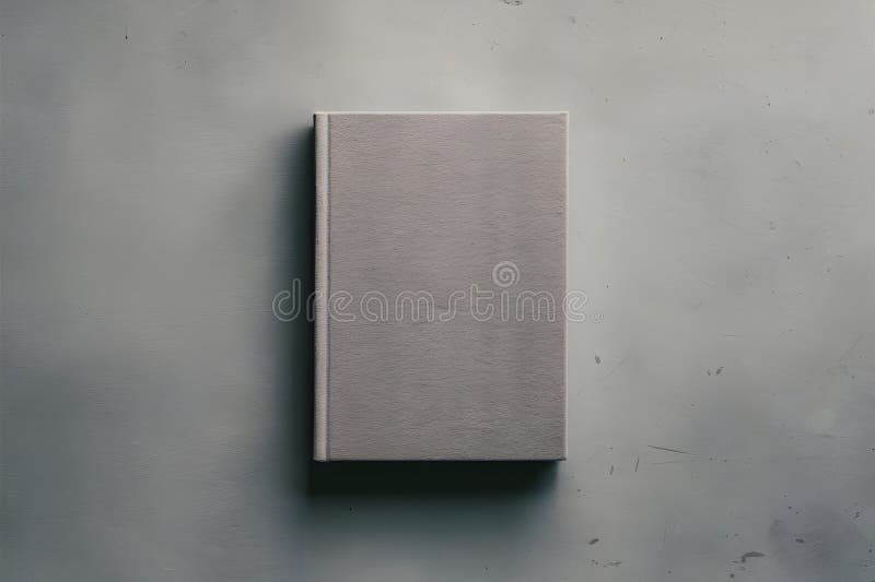 Closed Rectangular Object on Light Gray Background, Possibly a Simple ...