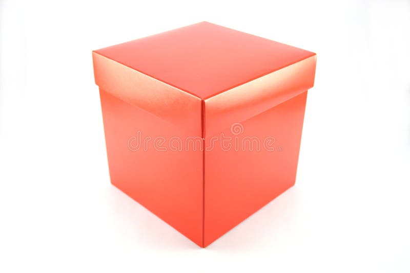 Open red box stock image. Image of shipment, closed, open - 1409671