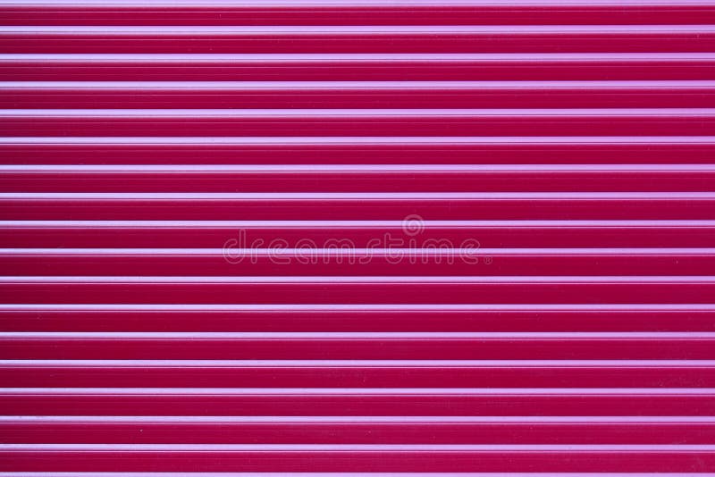 Closed Red Roller Shutter for Background Stock Photo - Image of color ...