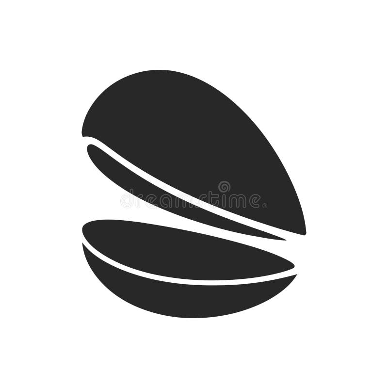 Closed Shell Icon stock illustration. Illustration of marine - 361759418