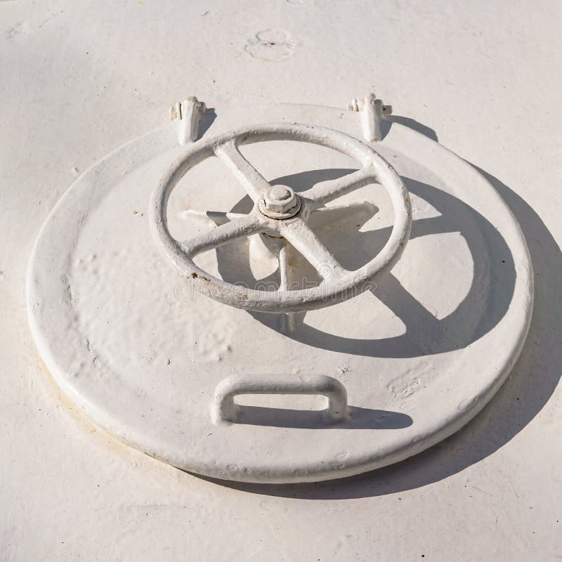 Ship Gun with a Hatch and a Compartment for a Man on a Ship with a ...