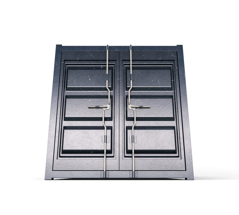 Closed Shipping Container stock illustration. Illustration of closed ...