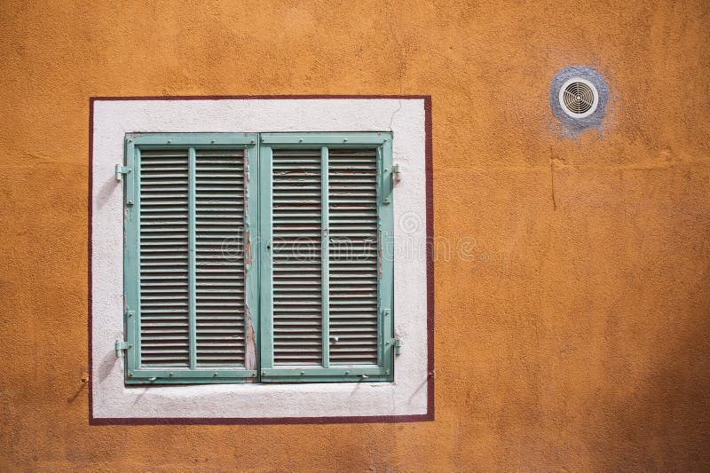 Closed Shuttered Window Background Stock Image - Image of nice, frame ...
