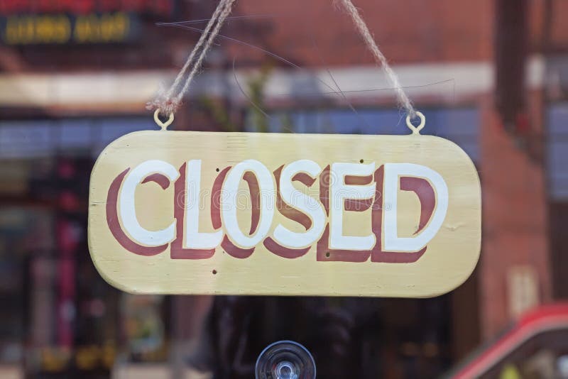 Closed sign stock photo. Image of bright, sales, plaque - 14147614