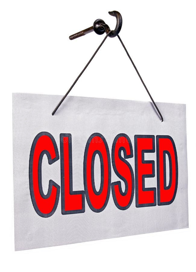 Closed Sign stock image. Image of shop, service, billboard - 83309