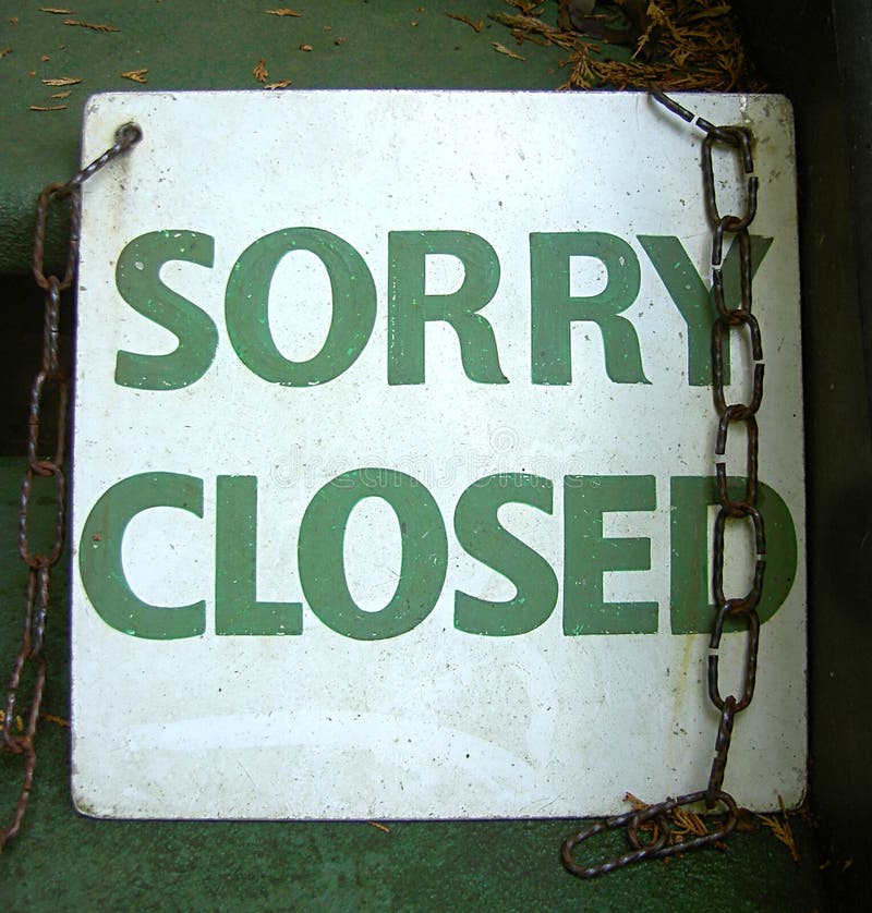 Theater Closed - 5 6 7 8 stock image. Image of business - 2509917