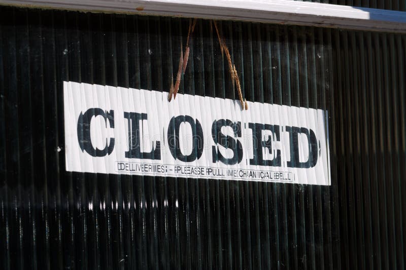 366 Counter Closed Sign Stock Photos - Free & Royalty-Free Stock Photos ...