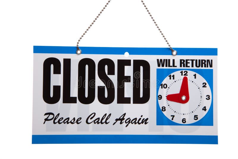 Closed for Repair stock photo. Image of closed, signage - 27877538