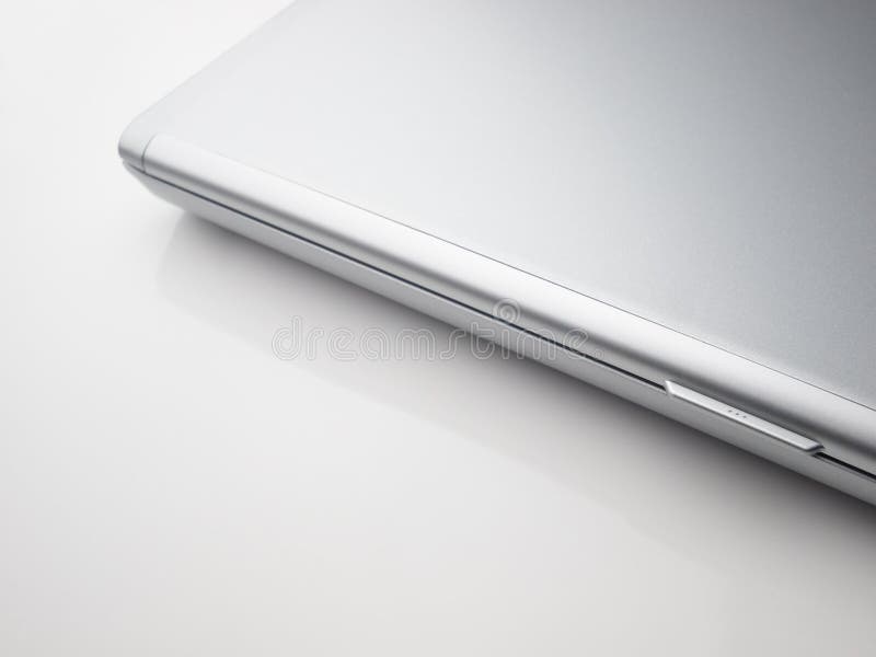 Blue laptop stock image. Image of tech, office, think, mobile - 12415