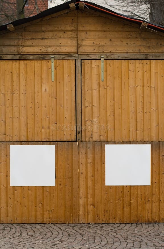 Closed Stall stock image. Image of cobblestones, shop - 24469829