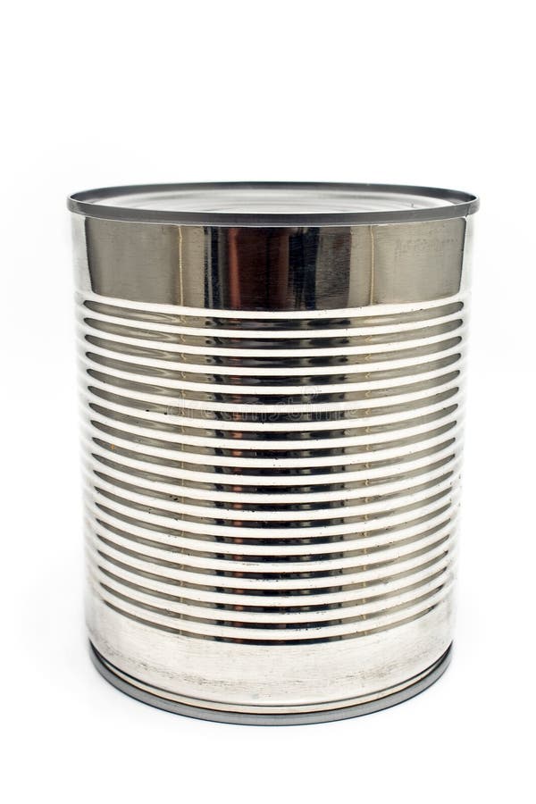 Closed tin can stock image. Image of golden, closed, iron - 40857233