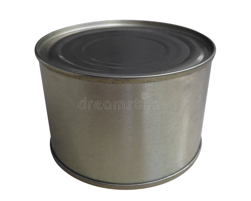 Closed tin can stock photo. Image of cylinder, product - 137100110