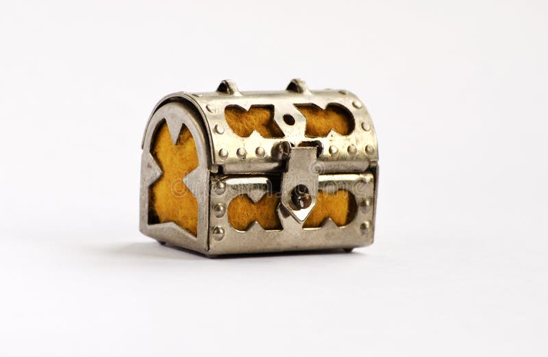 Closed treasure chest stock photo. Image of pirate, valuable - 17387574