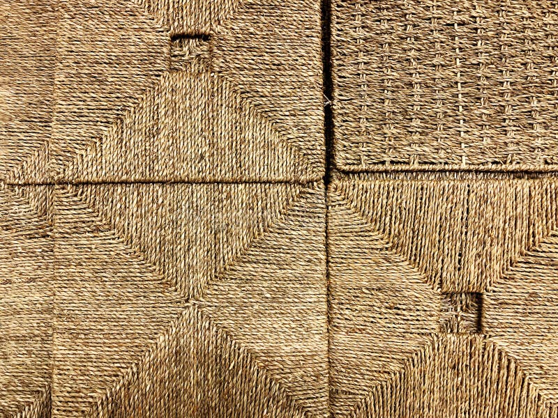 Closed Up of Brown Color Wicker Textured Background. Wood Stock Photo ...