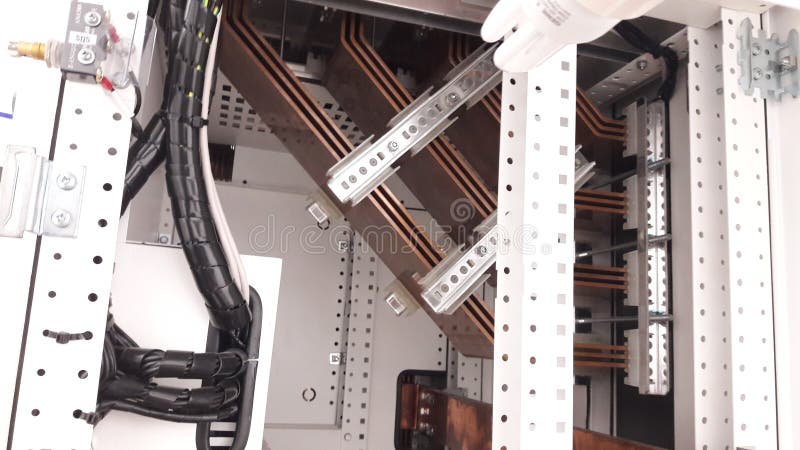 Busbar stock photo. Image of automatic, line, automation - 962224