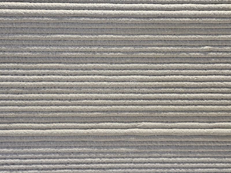 Closed Up of the 3d Printing in Concrete Material in Horizontal Line ...