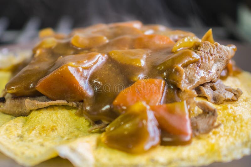 Closed Up Hot Japanese Curry Rice Stock Photos - Free & Royalty-Free ...