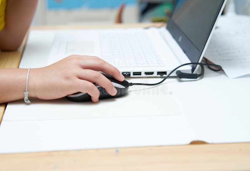 255 Kid Using Keyboard Mouse Stock Photos - Free & Royalty-Free Stock ...