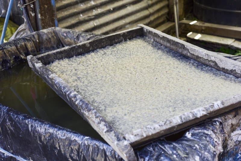 Main Pulp Filter Tank in Pulp and Paper Industial Stock Image - Image ...