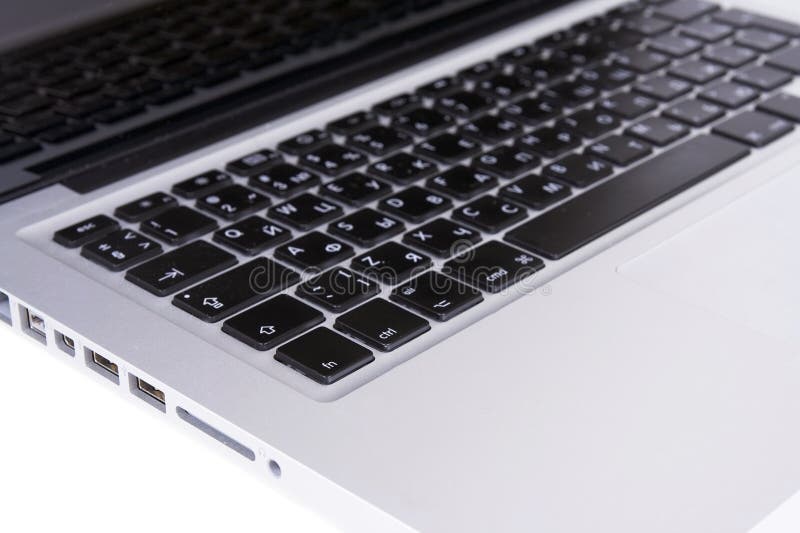 Closed-up Closed Laptop on Black Stock Photo - Image of close, screen ...